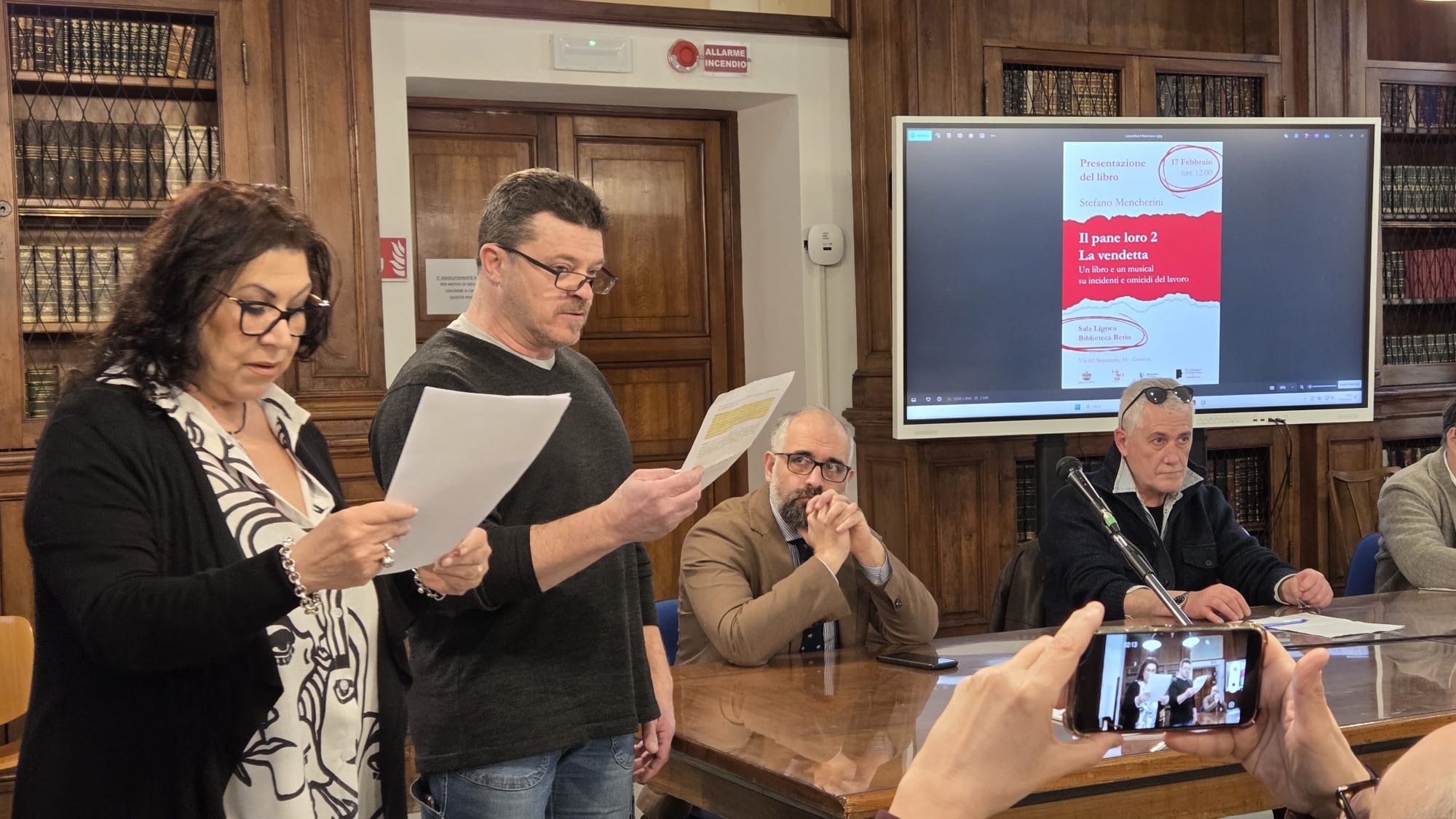 “Il pane loro 2-La vendetta”, alla Berio il nuovo progetto civile e ...